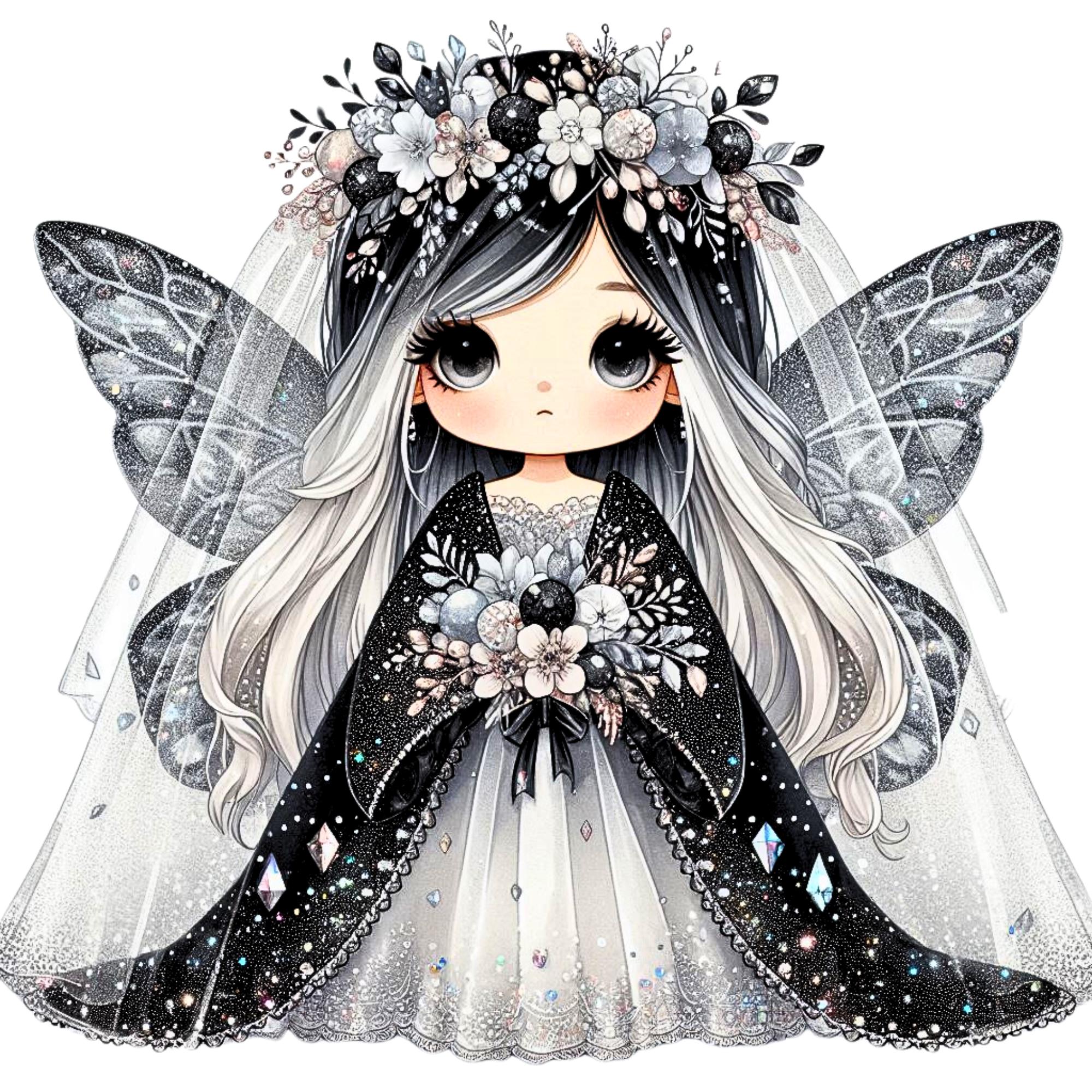 Christmas Festive Fairy Clipart Bundle I Christmas Clipart Perfect for ...