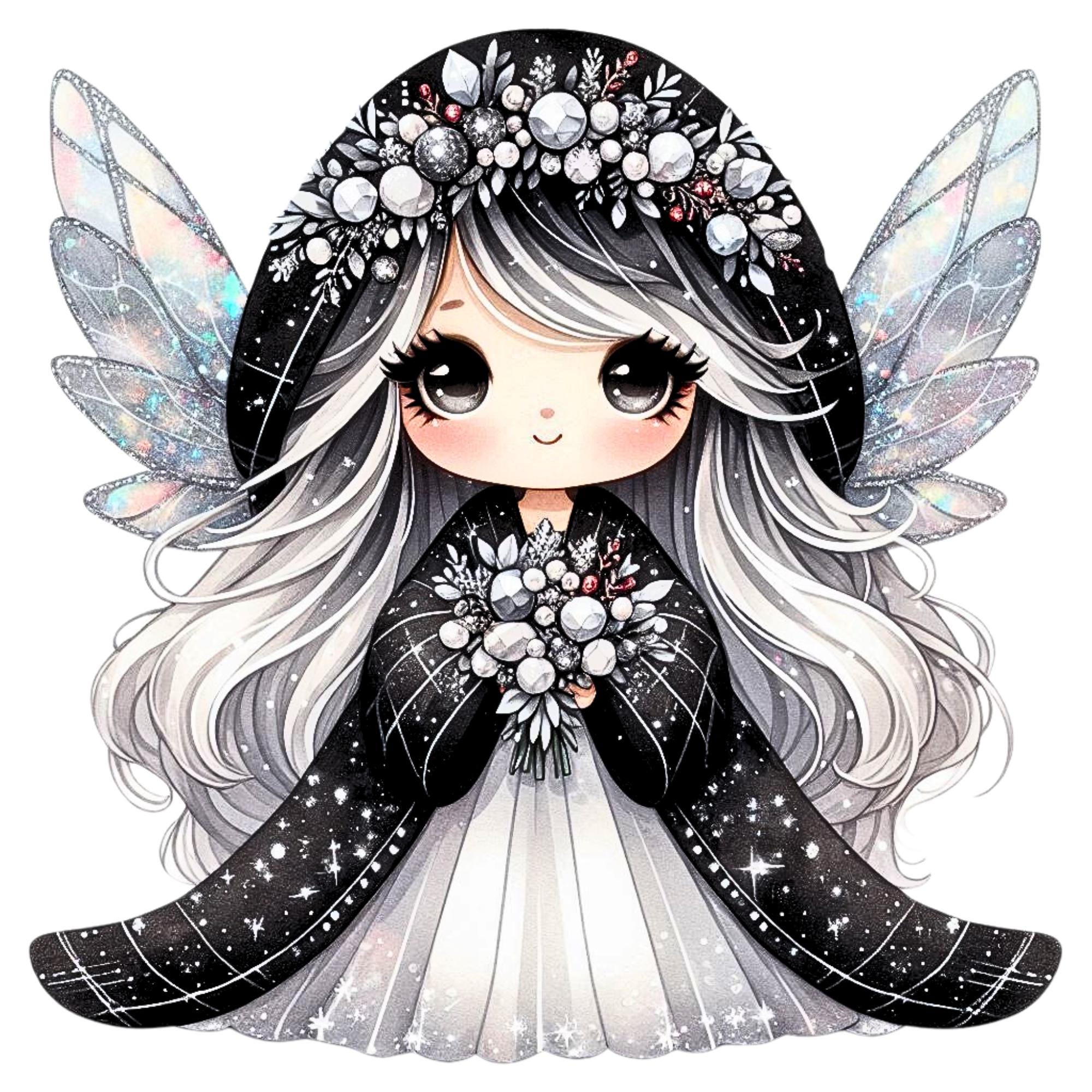 Christmas Festive Fairy Clipart Bundle I Christmas Clipart Perfect for ...
