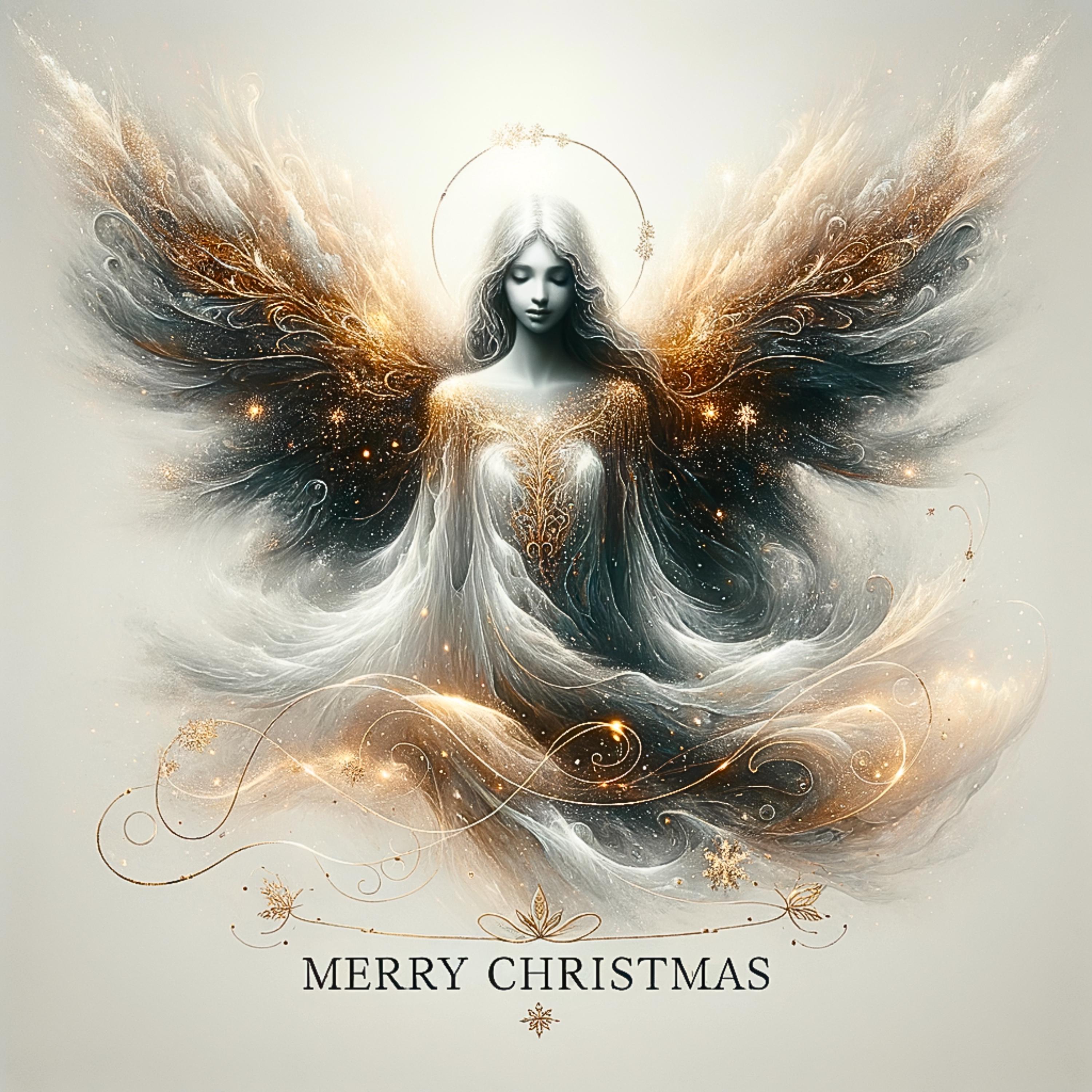 Christmas Angel Clipart Bundle for Holiday Designs I Watercolor Angel ...