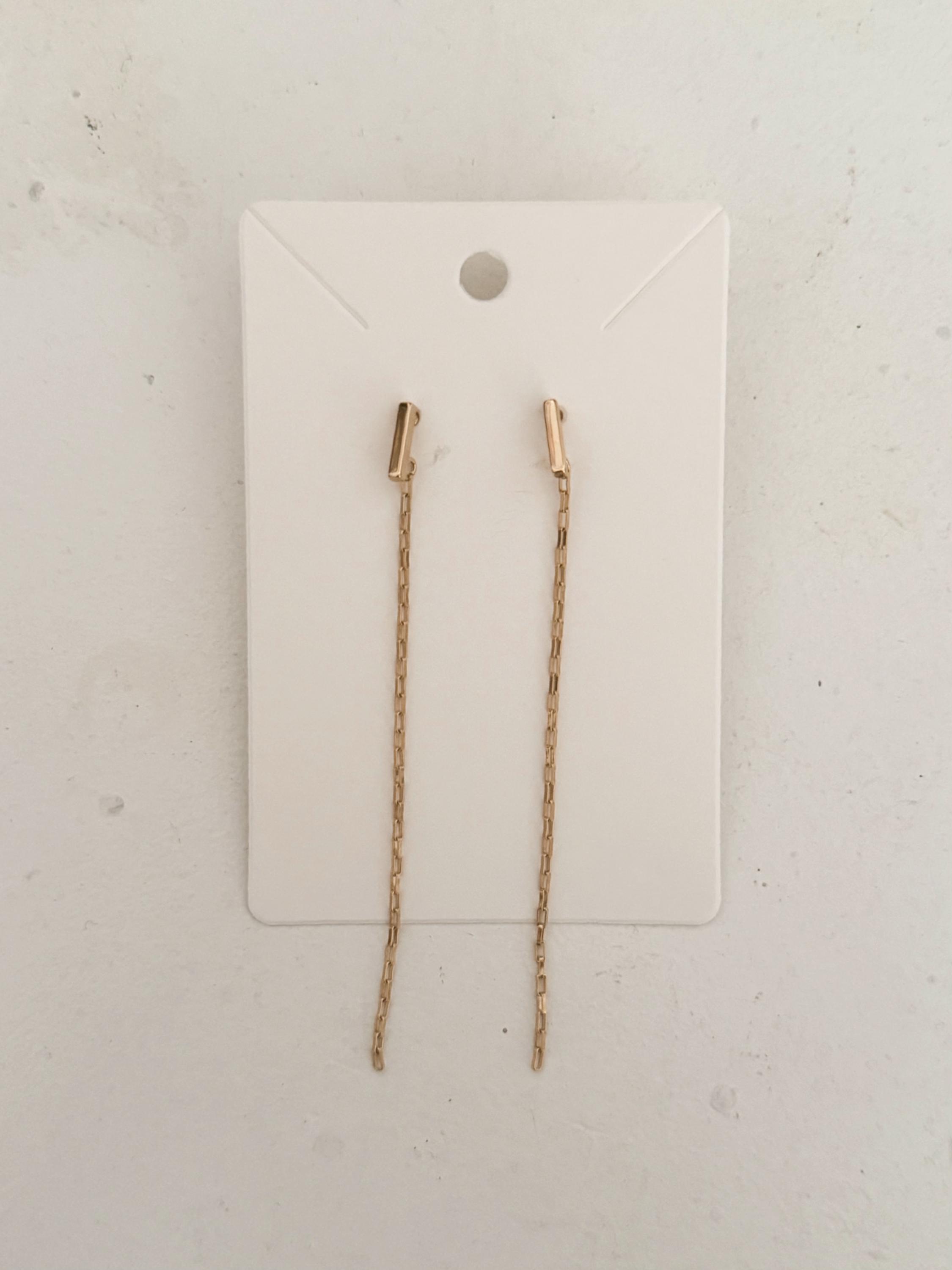 Chain Duster Earrings - Etsy
