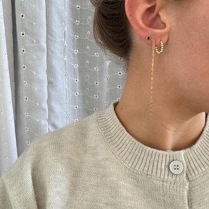 Chain Duster Earrings - Etsy