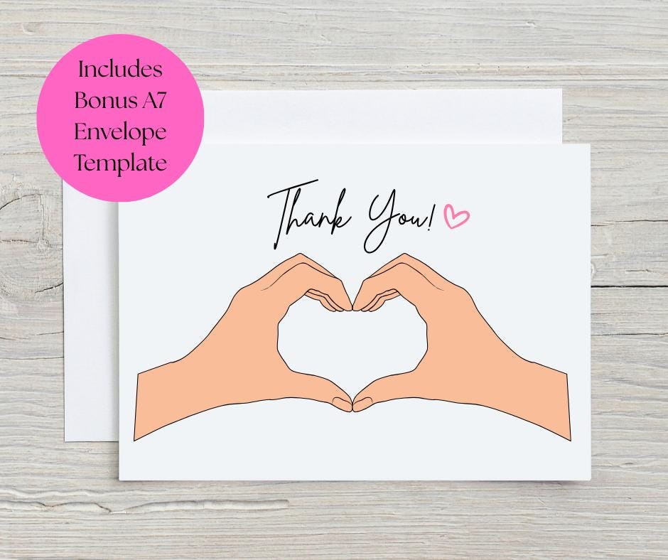 Printable Taylor Thank You Card | Thank You Card | Digital Printable ...