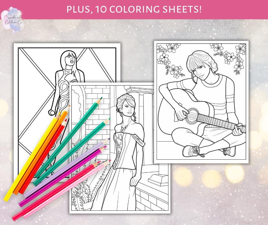 Taylor Party Game Bundle | Taylor Fan Birthday Party Printable ...