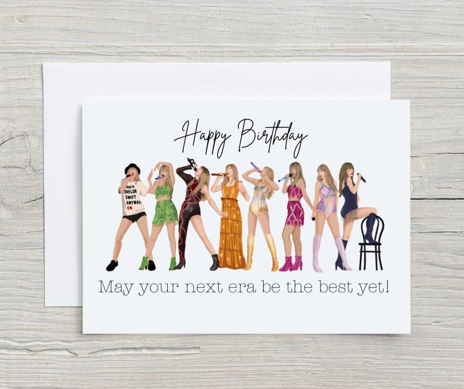 Printable Taylor Birthday Card | Best Era yet Card | Card for Birthday ...