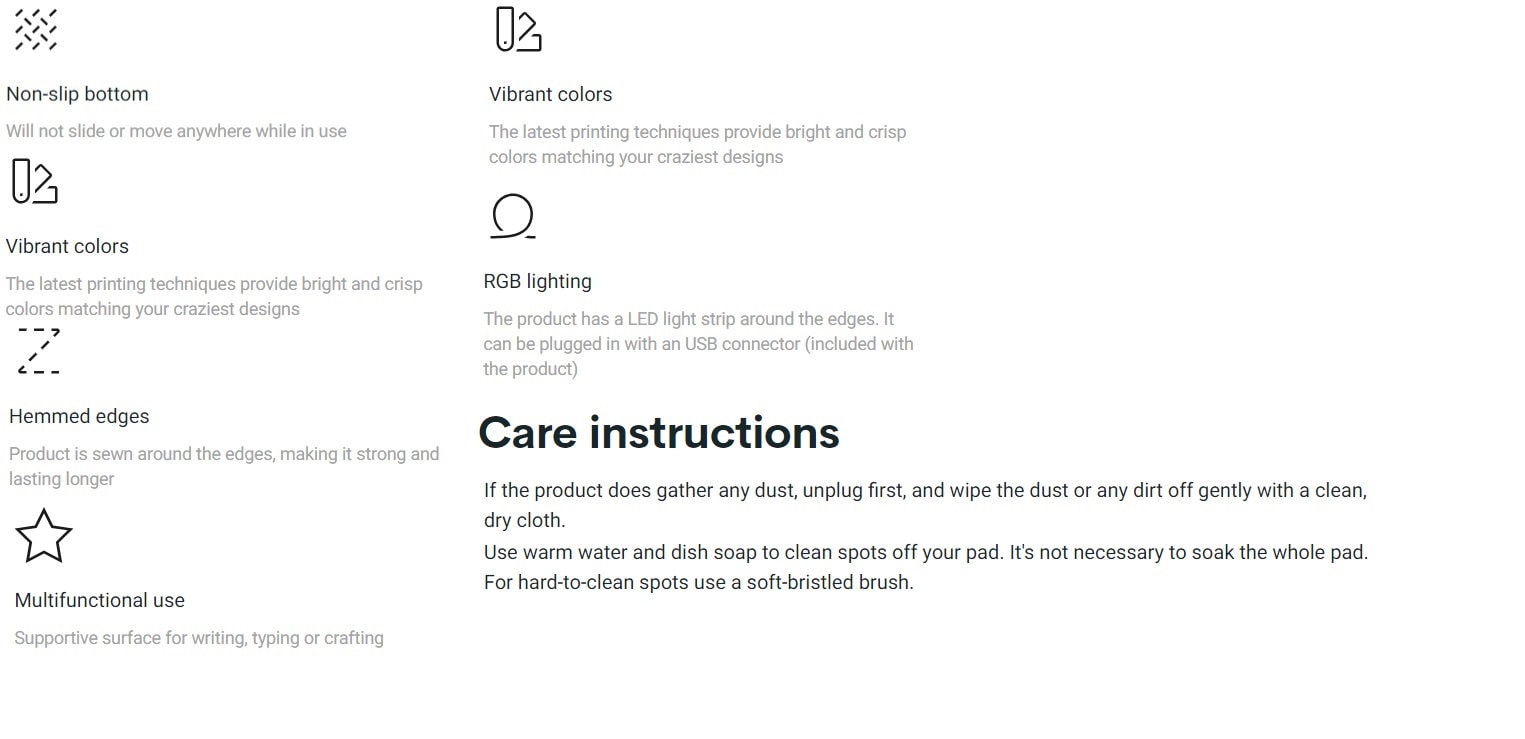 Avatar Mouse Pad, LED Gaming Mouse Pad, XXL Desk Mat, Mouse Pad For ...