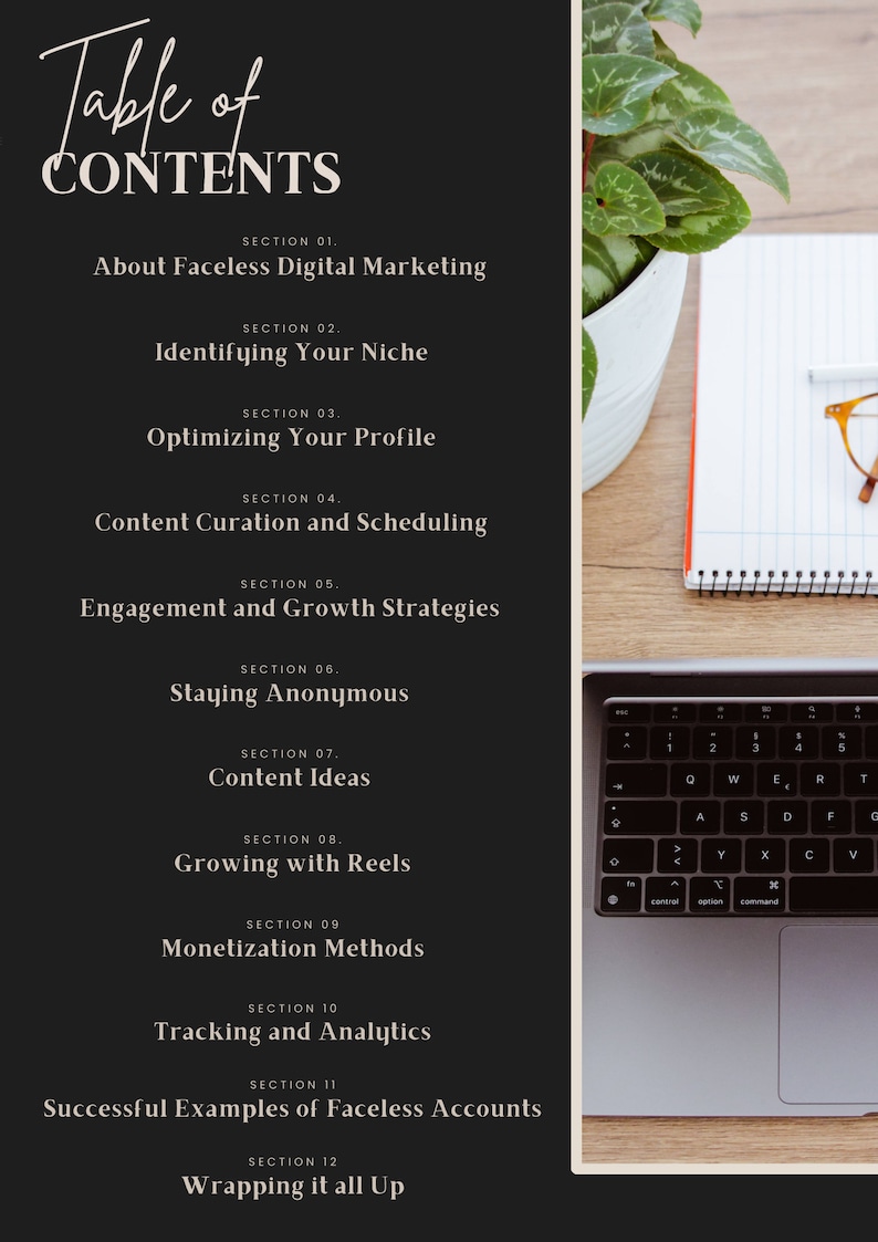 Faceless Digital Marketing Guide With MRR & PLR, Drive Sales Online ...