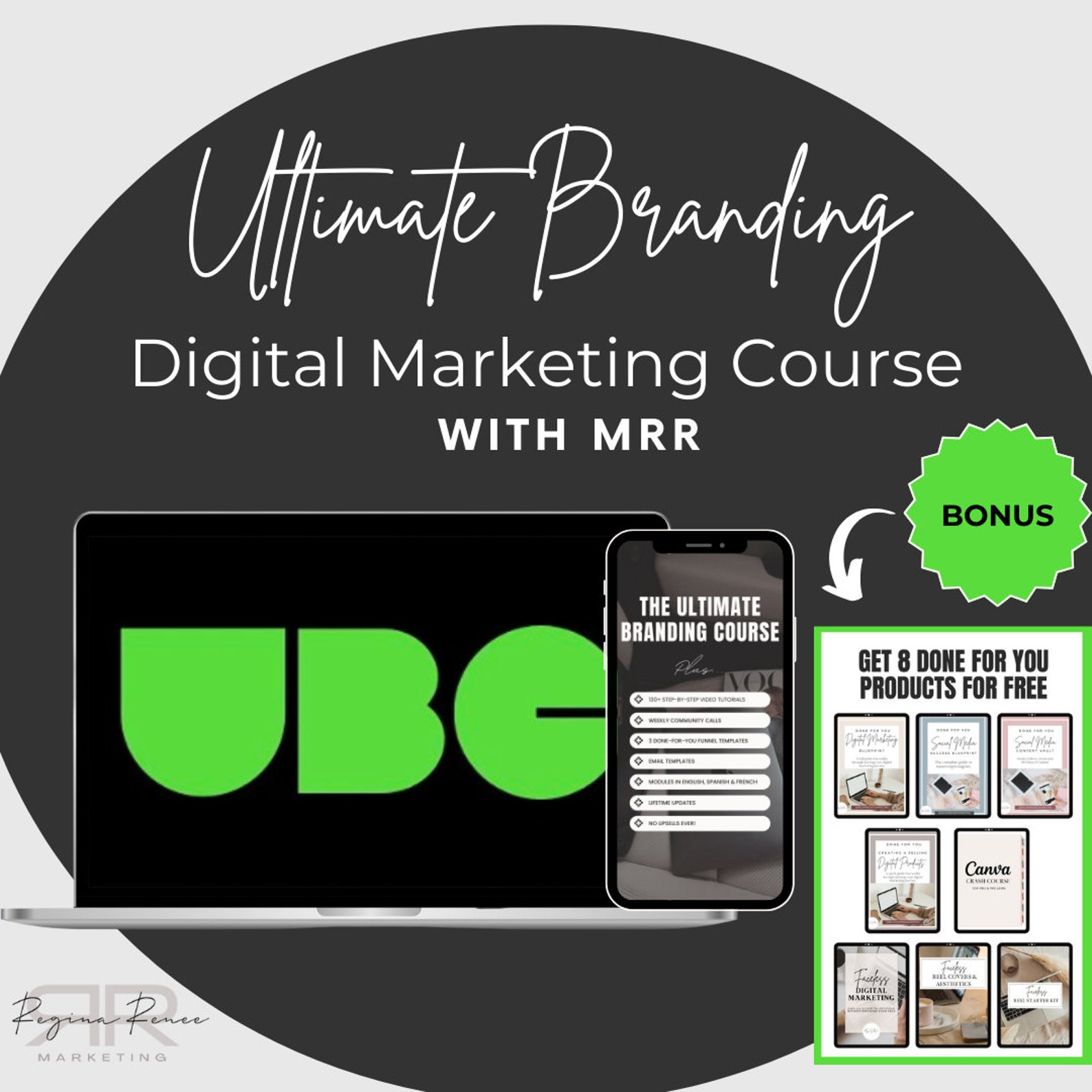 UBC Ultimate Branding Course With Master Resell Rights MRR, Digital ...