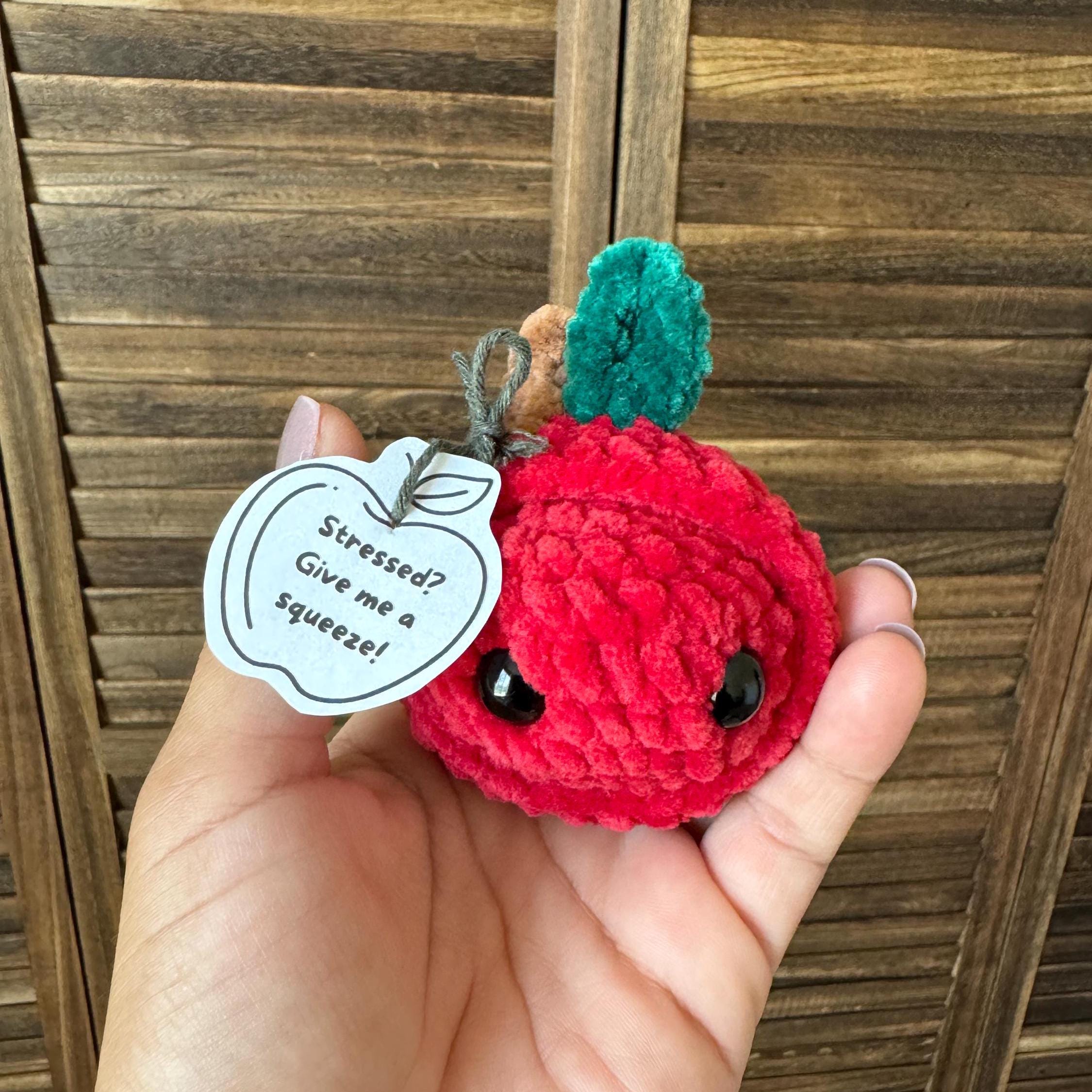 Pencil & Apple Stress Ball Buddies Tags: Teacher's Pet Series (PDF ...
