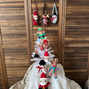 Crochet Swinging Friends Bundle Car Mirror Hanger PDF PATTERN ...