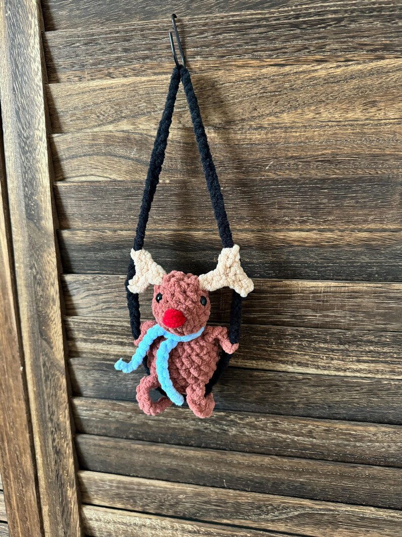 Crochet Swinging Friends Bundle Car Mirror Hanger PDF PATTERN ...