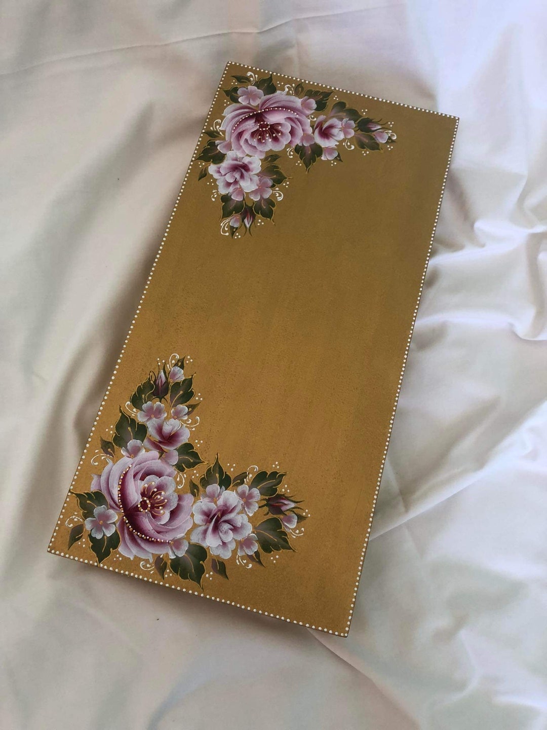 Wooden Backgammon Handmade Paint - Etsy Australia