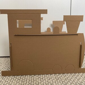 Train Engine Cardboard Tunnel for Rabbits, Hamsters, and Other Small ...