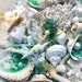 Seashell Resin Art Beach Art - Etsy