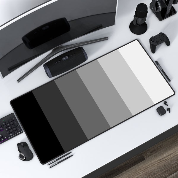 Grey Desk Mat - Etsy