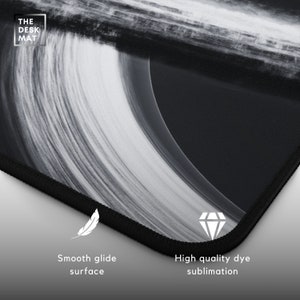 Singularity Desk Mat Black Hole Mousepad Large Gaming Mouse Pad ...