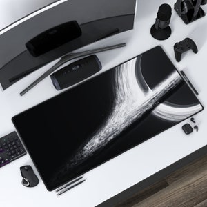 Singularity Desk Mat Black Hole Mousepad Large Gaming Mouse Pad ...