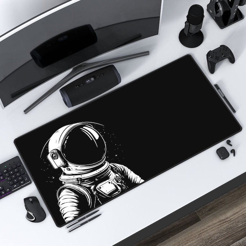 Astronaut Suit Desk Mat Cosmonaut EMU Mouse Pad Space Exploration ...