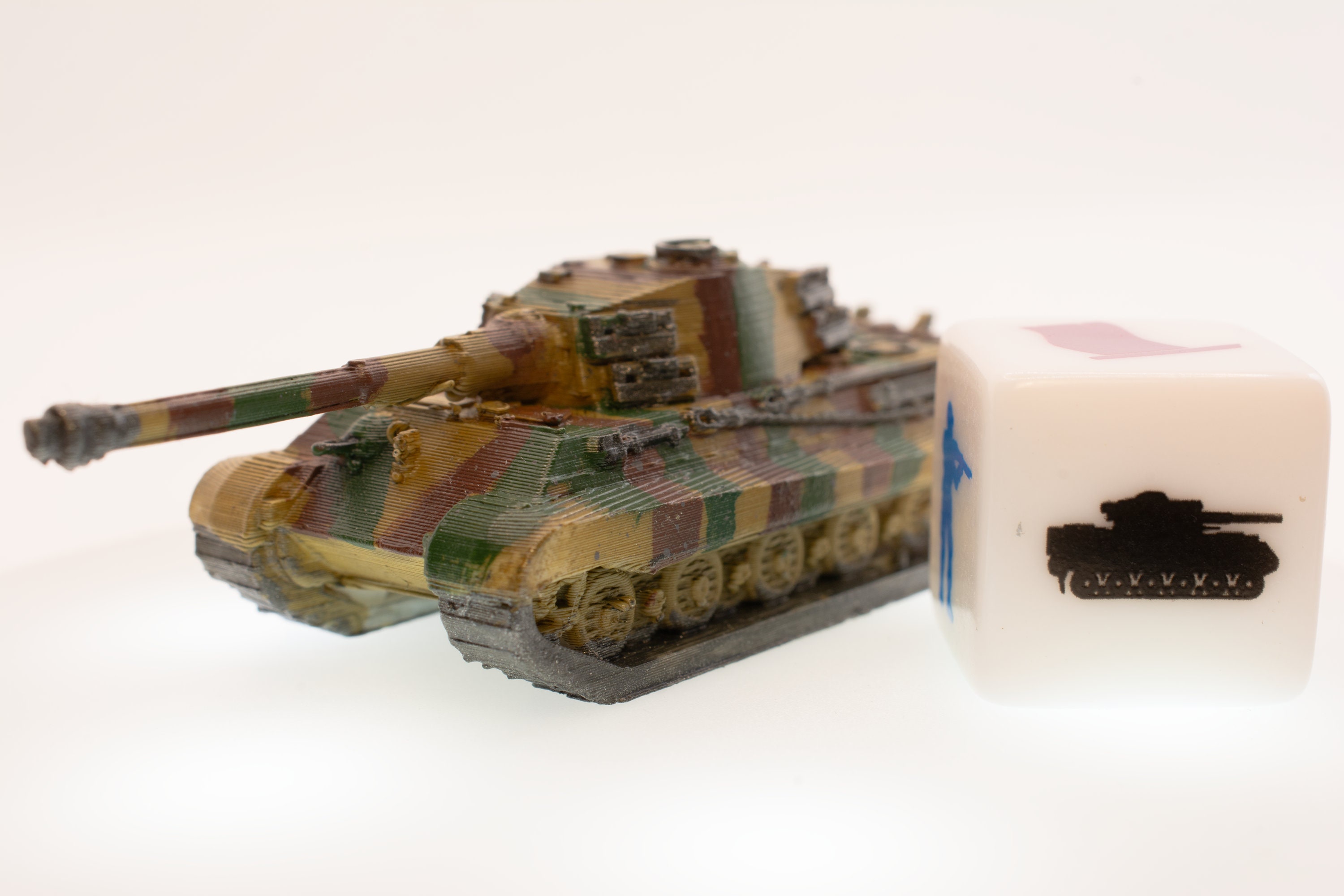 Memoir 44 King Tiger Tank (painted) - Etsy