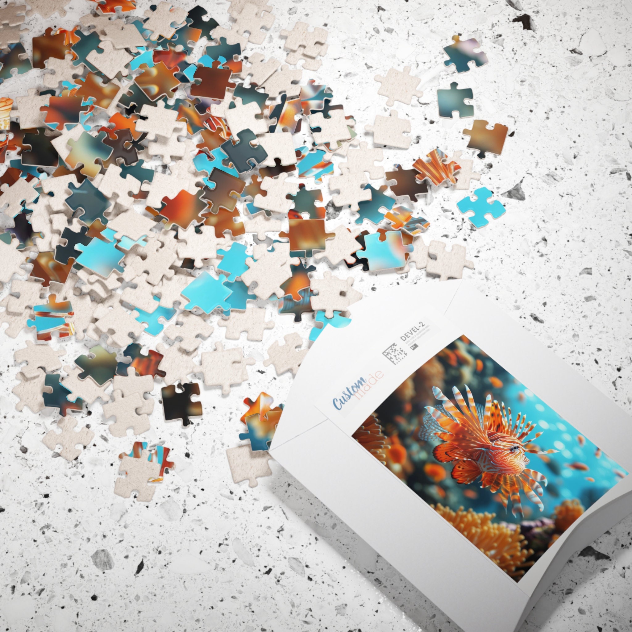 Coral Reef Jigsaw Puzzle, Ocean Jigsaw Puzzles, Lion Fish Puzzle ...