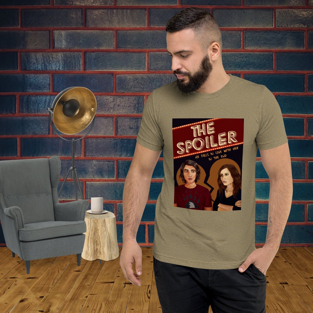 The Spoiler Book Themed Crew Neck T-shirt — Author LE Todd Merchandise ...