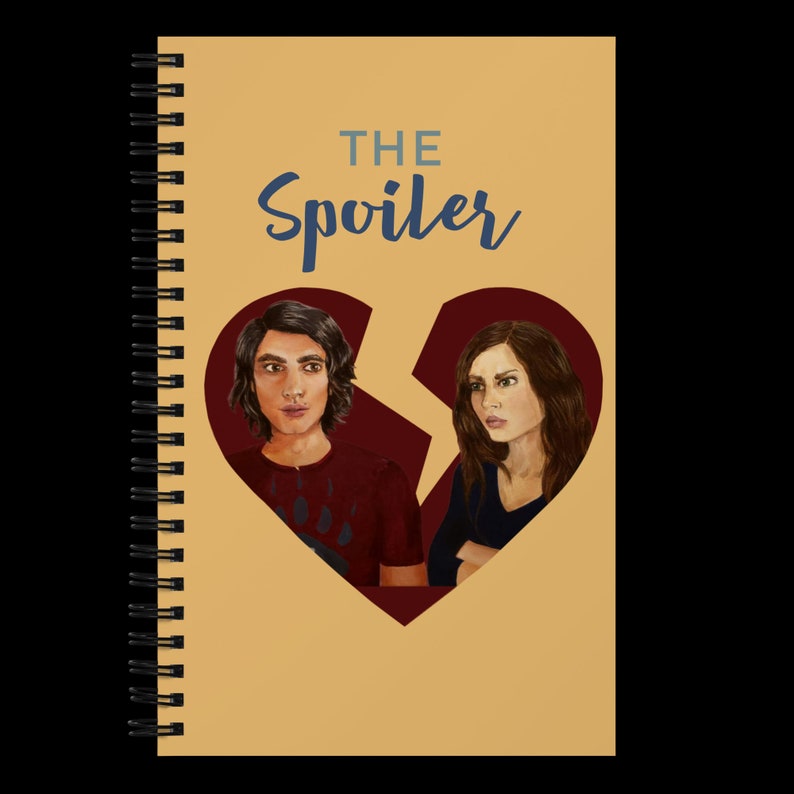 The Spoiler Themed Buttery Yellow Spiral Bound Notebook - Etsy