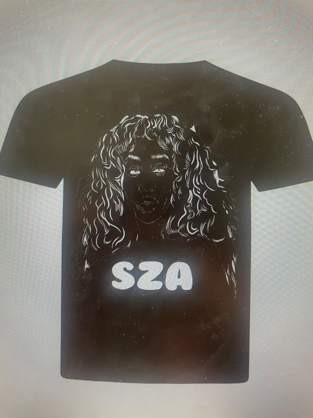 SZA Custom Tee - Etsy