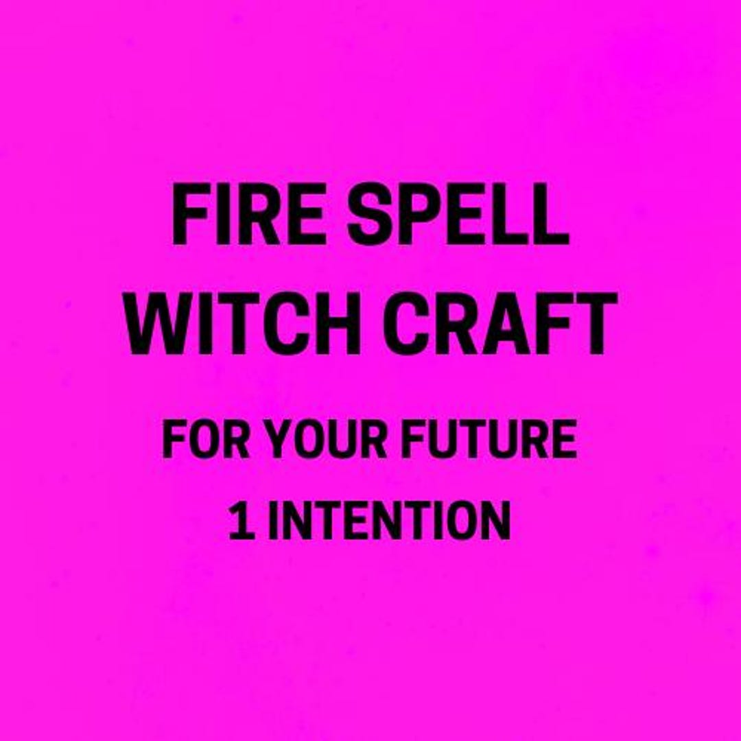 Fire Spell - Etsy