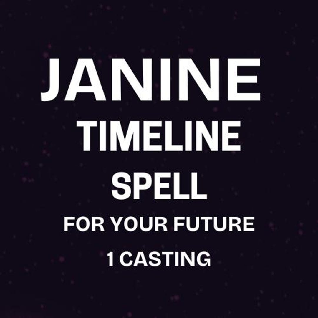 Timeline Spell for Your Future - Etsy