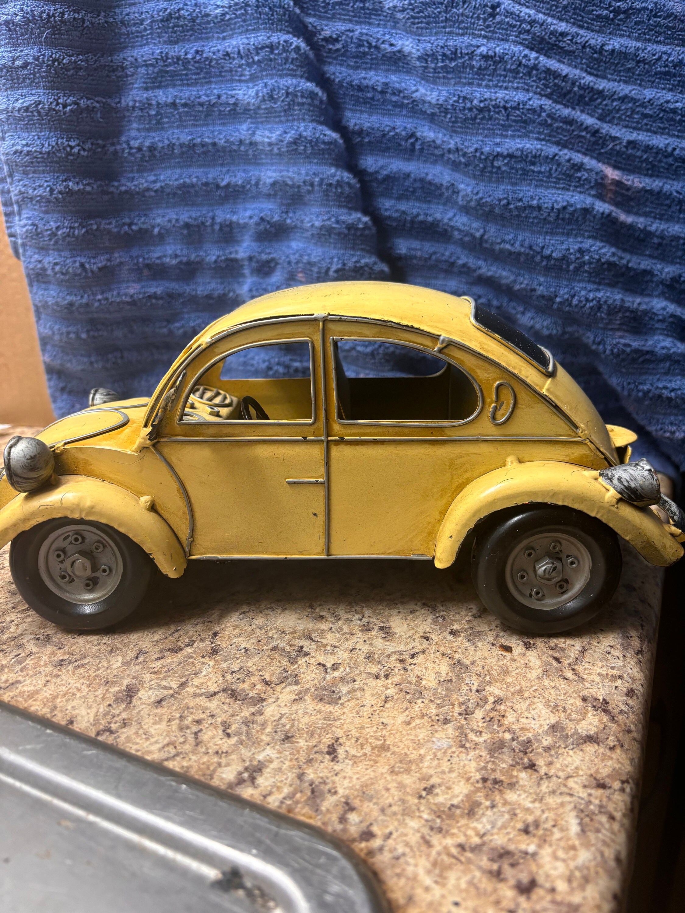 Vintage Metal Volkswagen Beetle bug - Etsy