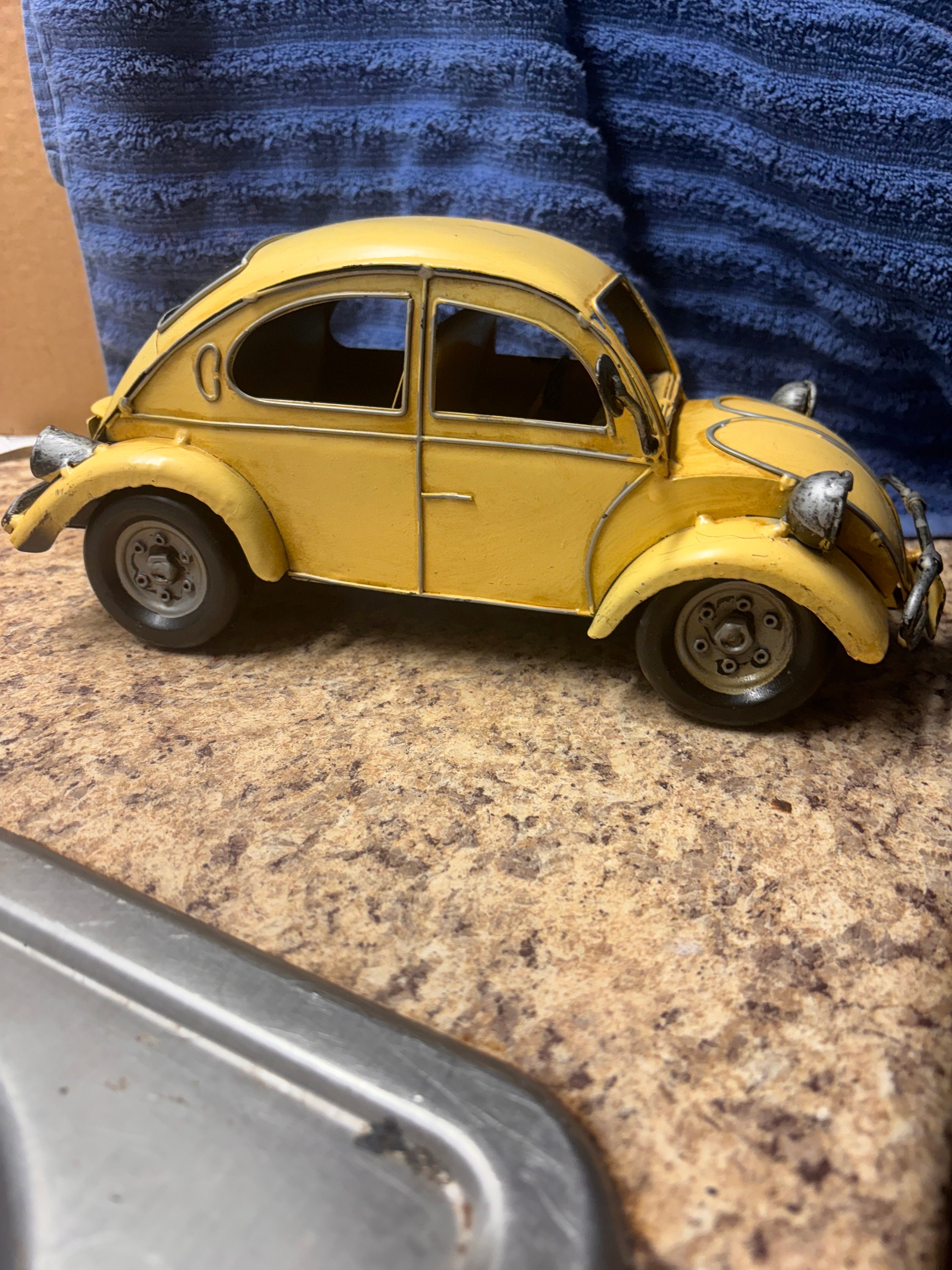 Vintage Metal Volkswagen Beetle bug - Etsy