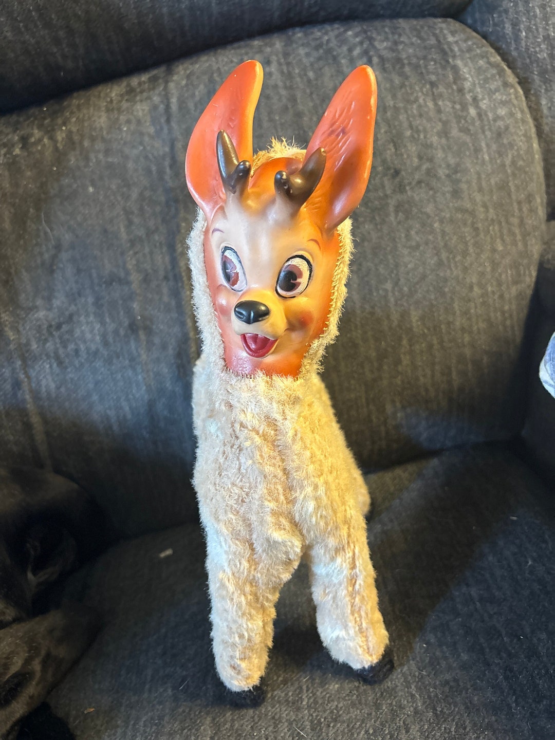 Vintage 1956-57 Roko Rudolphs Reindeer 13 In. - Etsy