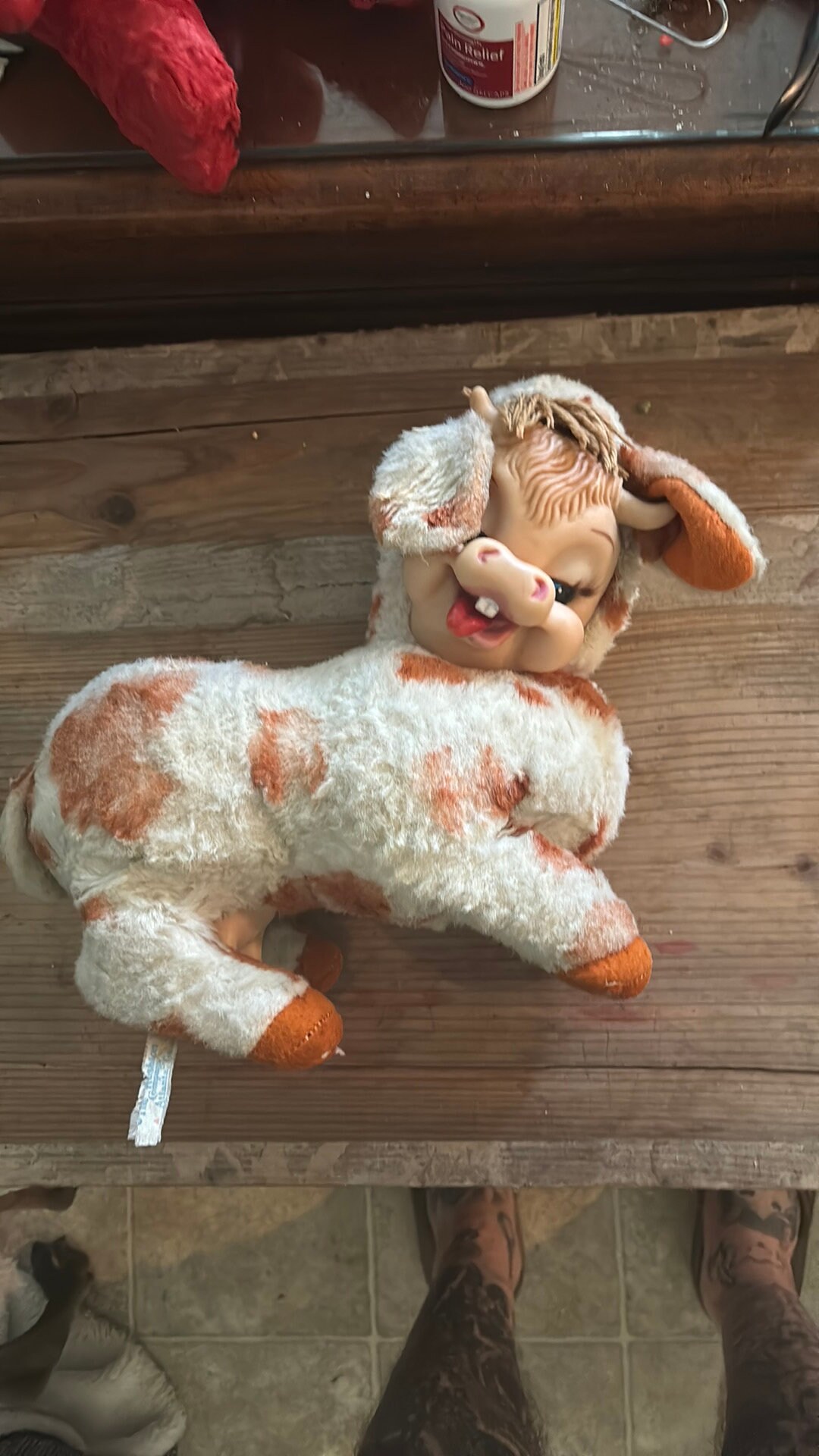 Rushton Star Creations Daisy Belle Rubberfaced Cow - Etsy