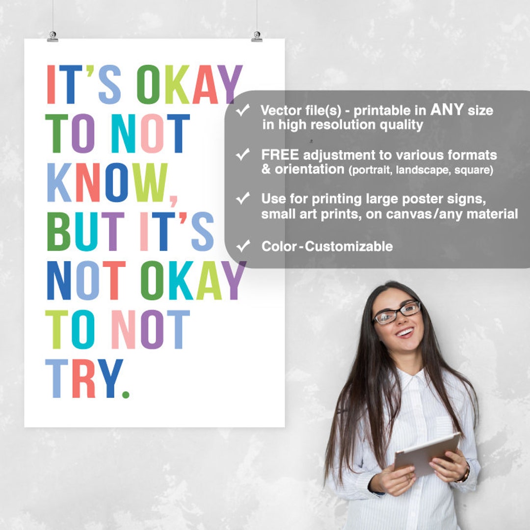 Inspirational Poster for Kids Download Motivational Quote Printable ...