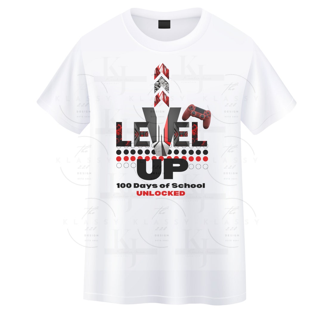 Level up 100 Days of School Unlocked - Etsy