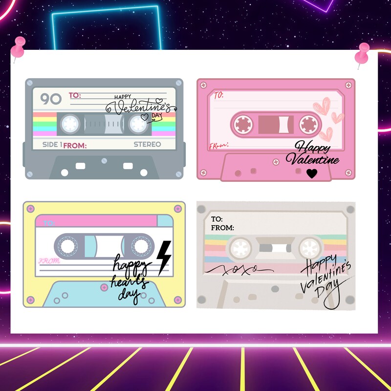 80s Valentines - Etsy