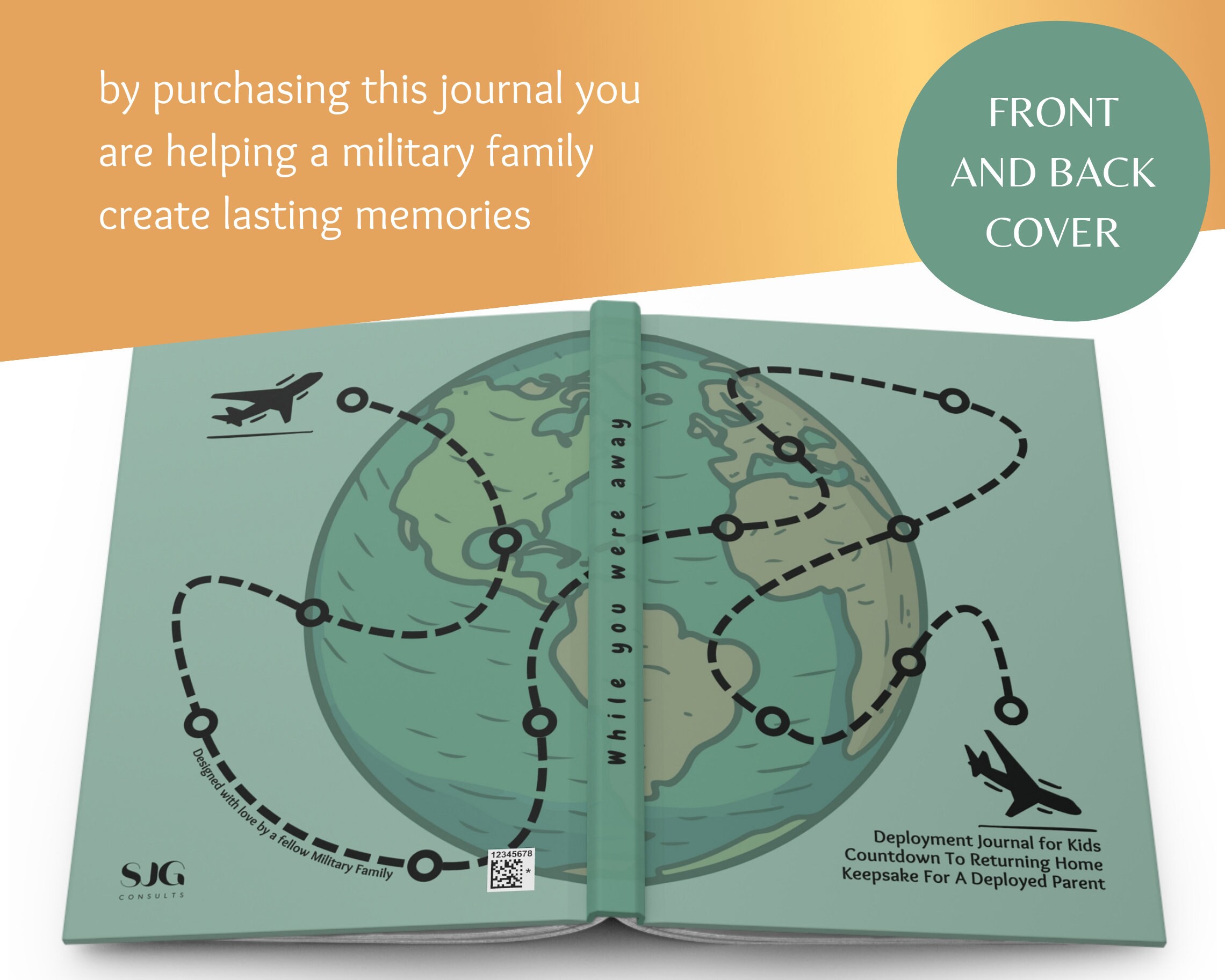 While You Were Away: A Deployment Journal for Kids - Etsy