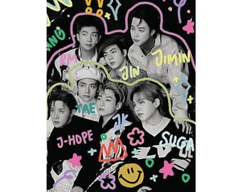 Jungkook Seven Standee Double Design in One Standee Bts Army Jimin ...