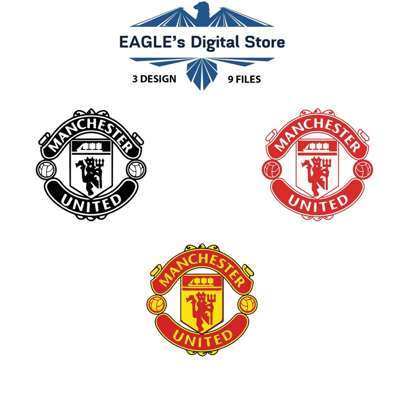 Manchester United Football Logo svg-png-pdf Tshirt Shirt Hoodie Cupa ...