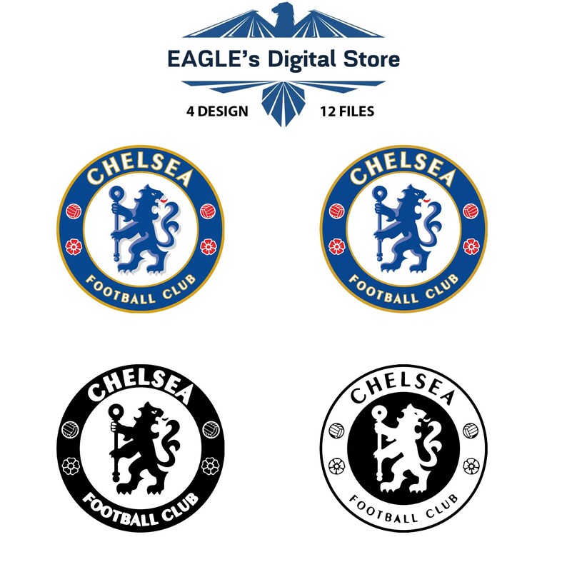 Chelsea Football Logo -svg-png-pdf- \ Tshirt \ Shirt \ Hoodie \ Cupa ...