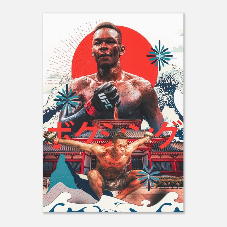 Israel Adesanya Premium Matte Poster - Etsy