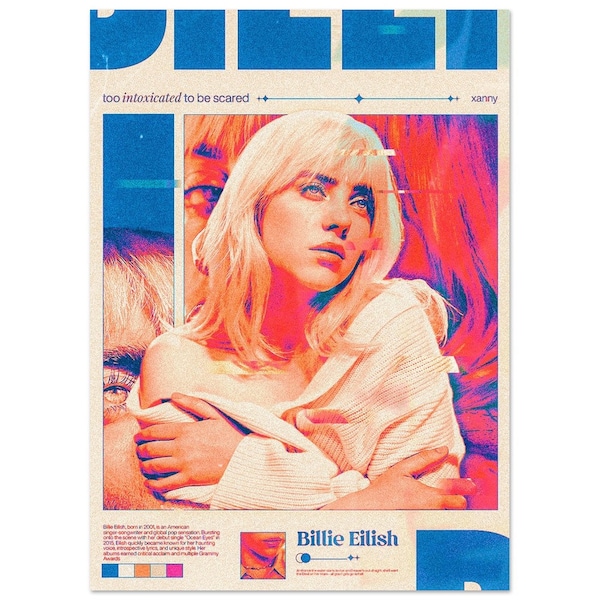 Billie Eilish Poster - Etsy