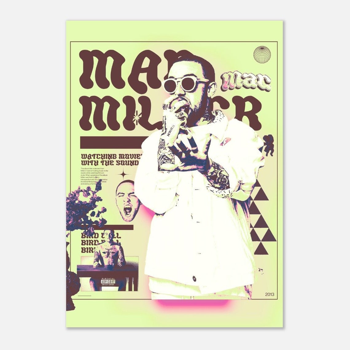 Mac Miller Watching Movies With the Lights off Unofficial Artwork ...