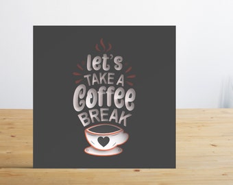 Coffee Svg,dxf-laser Cut Files- 5 Multilayer Art Piece for Glowforge ...