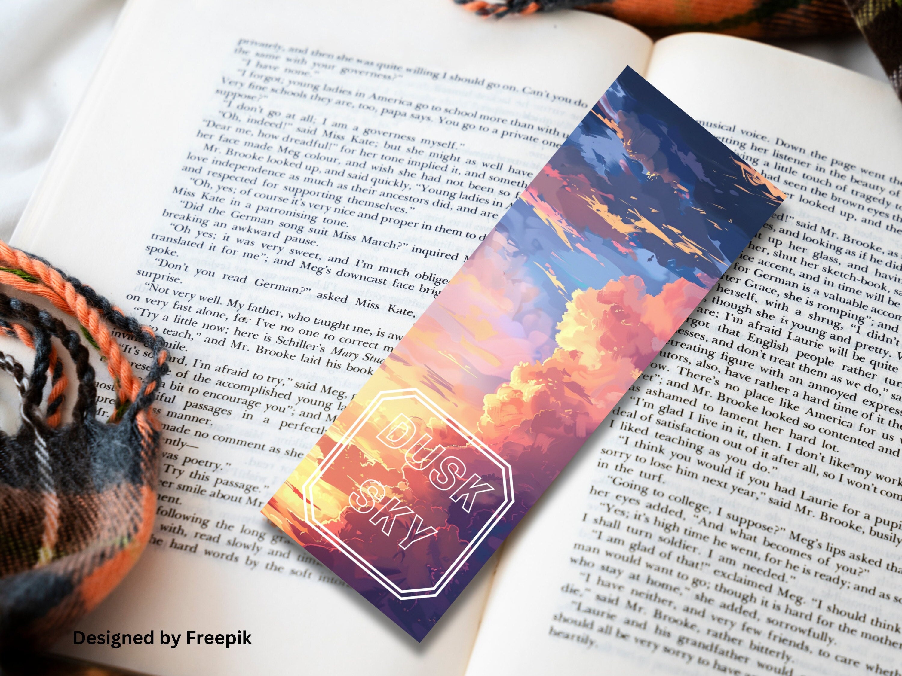 Dusk Sky Bookmarks, Set 9 Printable Bookmarks - Etsy