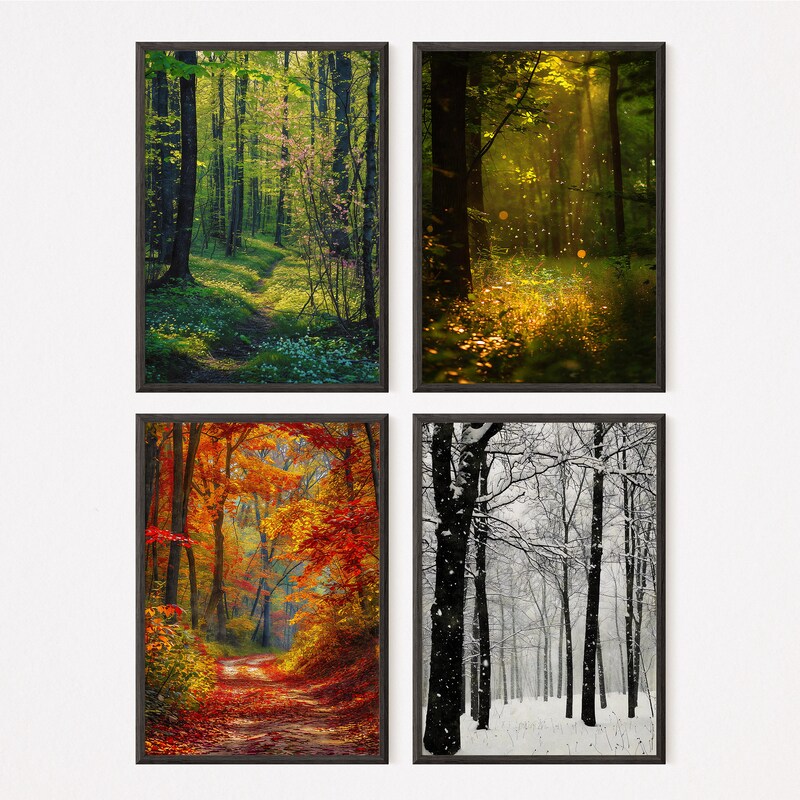 4 Seasons Art - Etsy