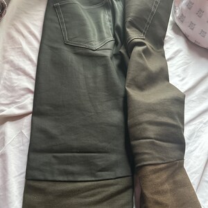 2 Toned Wax Pants - Etsy