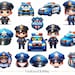 Cute Police Officer Clipart, Kids Cartoon Images (digital Download) - Etsy