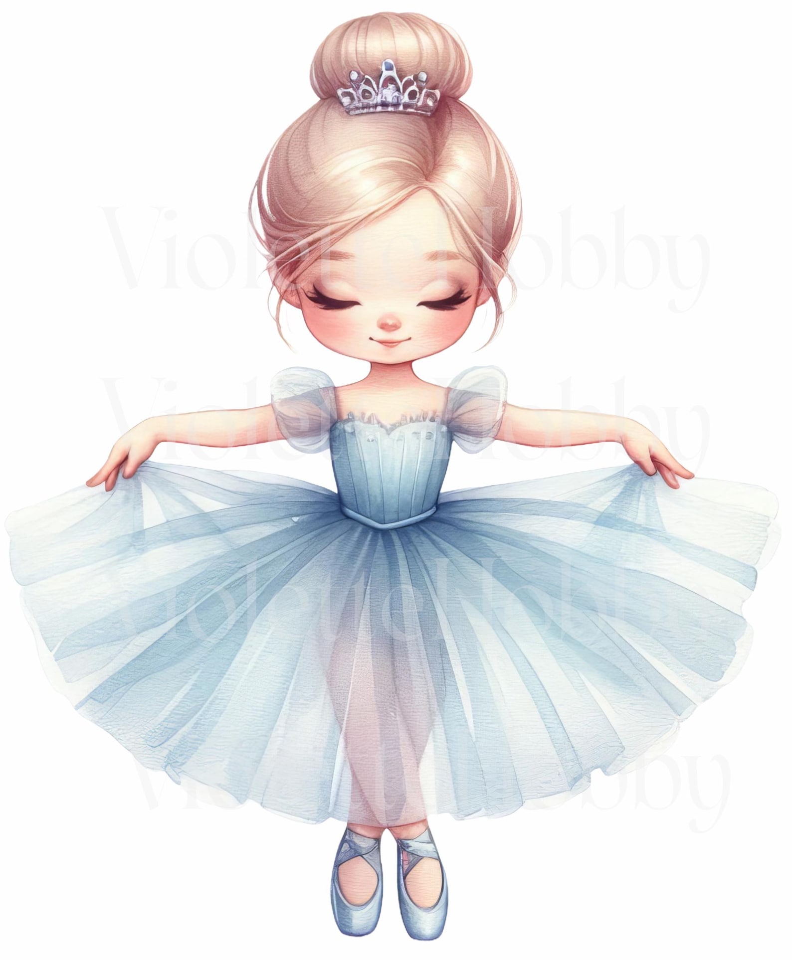 Elegant Ballet Dancer Clipart - Digital Ballerina PNG Images ...