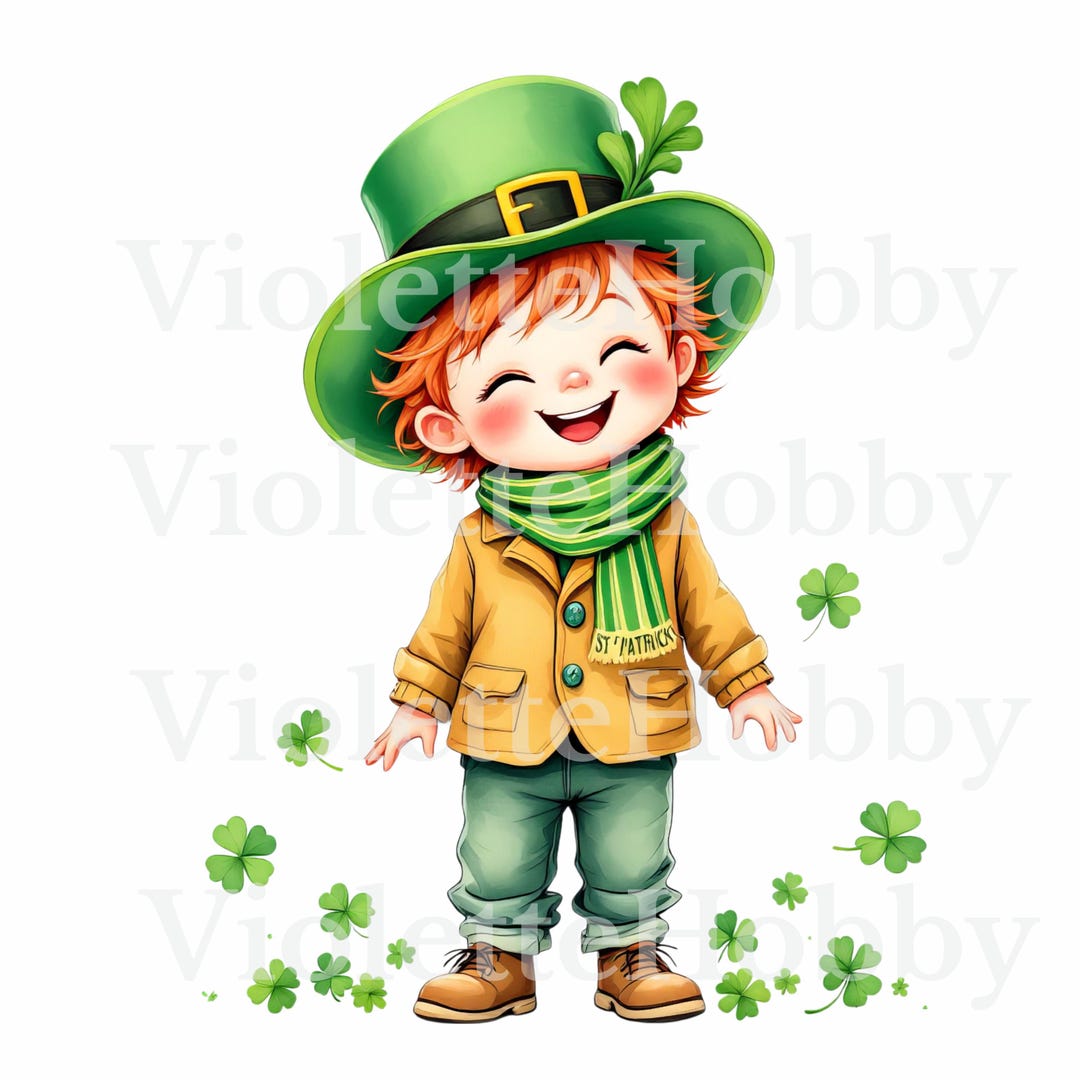 St. Patrick's Day PNG Clipart Bundle – 20 High-quality Designs for ...