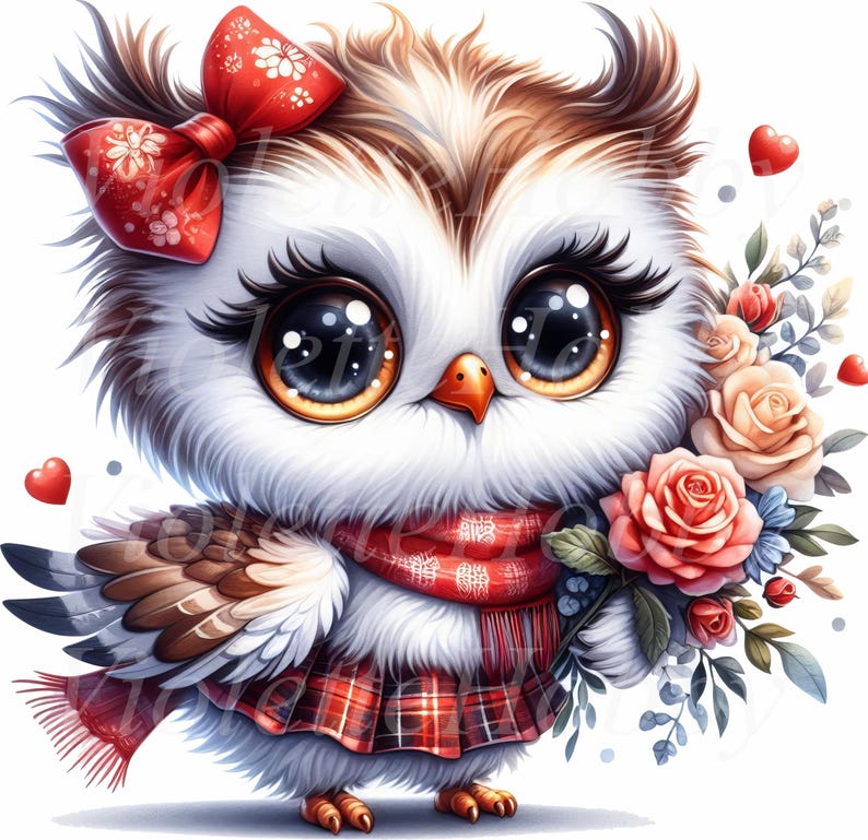 10 PNG/ Back to School/cute Owls/owl Illustration/digital Download Art ...